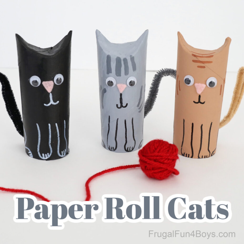 50+ Cutest Cat Crafts Ideas for Toddlers and Preschoolers - Simple Mom ...