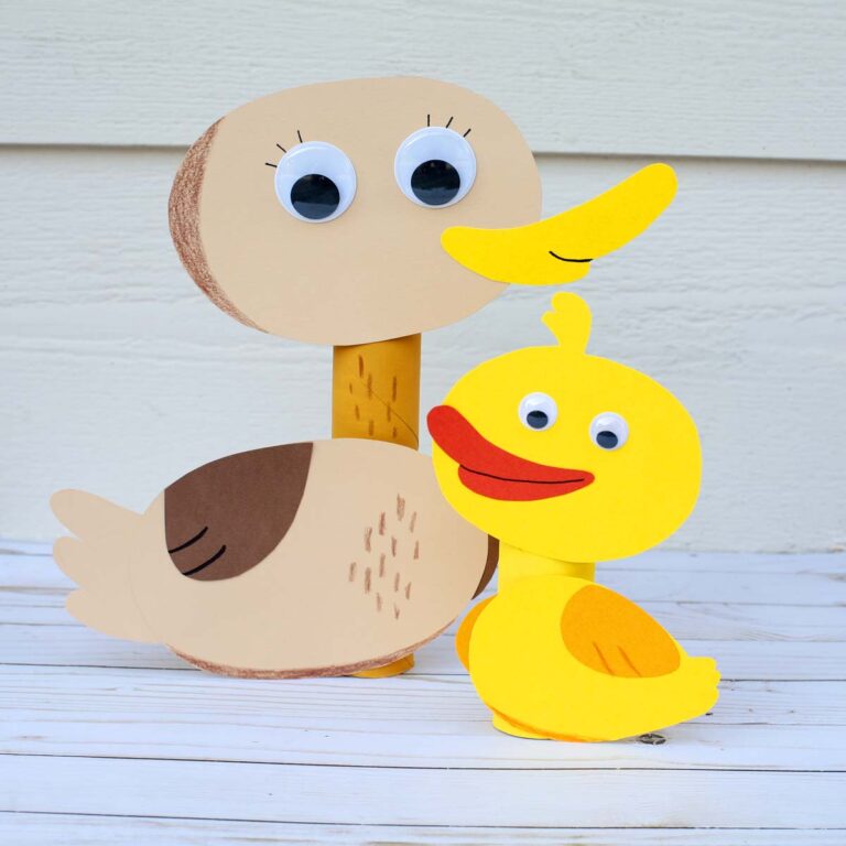 40+ Preschool Kids Duck Crafts Ideas and Activities – Simple Mom Project