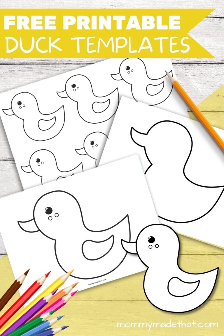 40+ Preschool Kids Duck Crafts Ideas and Activities – Simple Mom Project