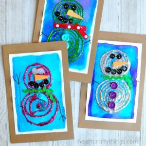 50+ Printable Snowman Craft with Free Templates for Kids – Simple Mom ...