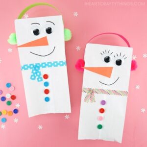 50+ Printable Snowman Craft with Free Templates for Kids – Simple Mom ...