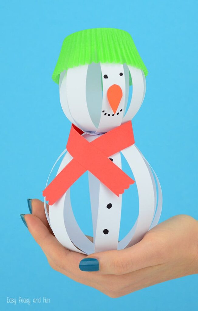 50+ Printable Snowman Craft with Free Templates for Kids – Simple Mom ...