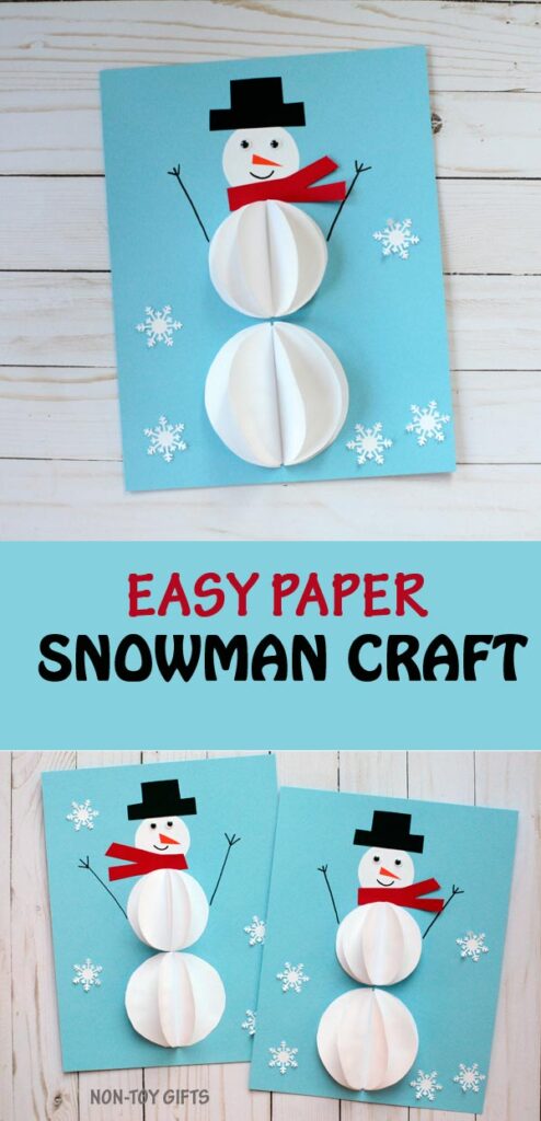 50+ Printable Snowman Craft with Free Templates for Kids – Simple Mom ...