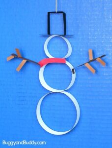 50+ Printable Snowman Craft with Free Templates for Kids – Simple Mom ...