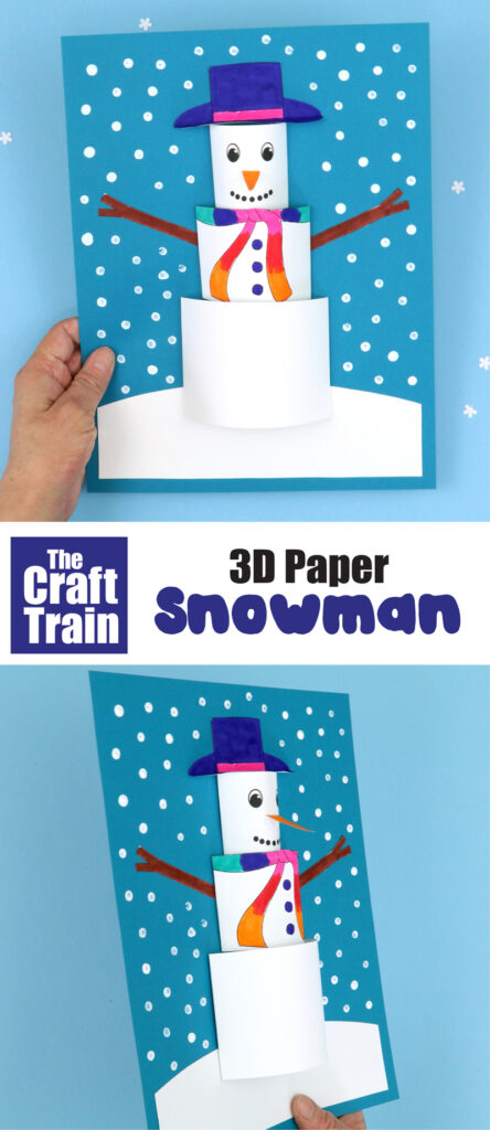 50+ Printable Snowman Craft with Free Templates for Kids – Simple Mom ...