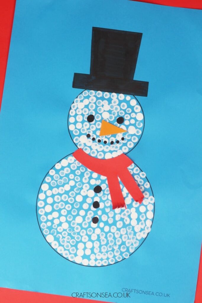 50+ Printable Snowman Craft with Free Templates for Kids – Simple Mom ...