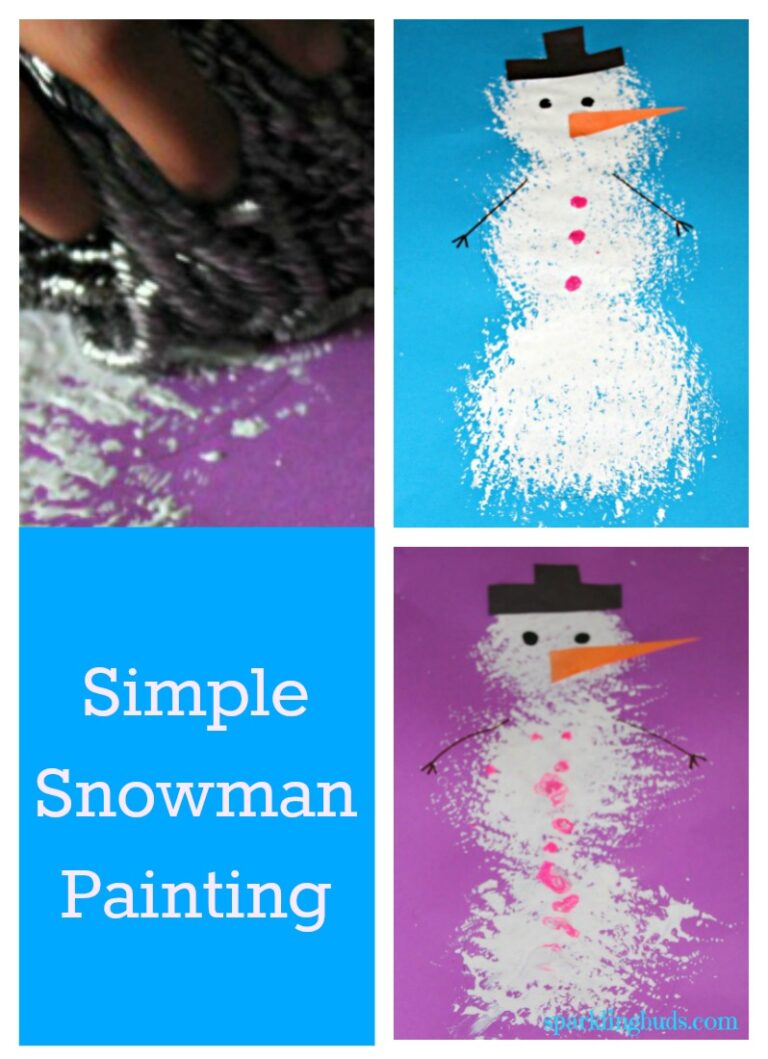 50+ Printable Snowman Craft with Free Templates for Kids – Simple Mom ...