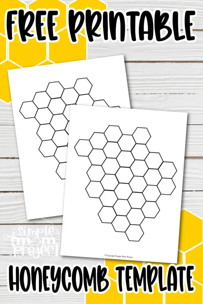 Free Printable Honeycomb Template and Pattern – Simple Mom Project