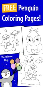 10+ Cute Printable Penguin Coloring Pages for Kids – Simple Mom Project