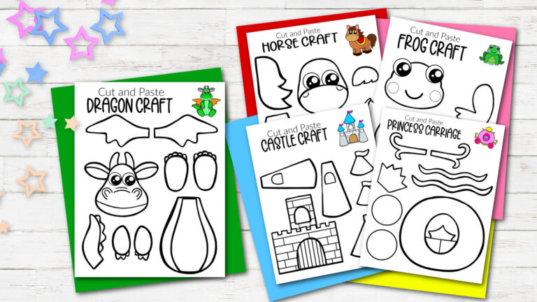 Fairytale Craft Printable Templates Bundle – Simple Mom Project