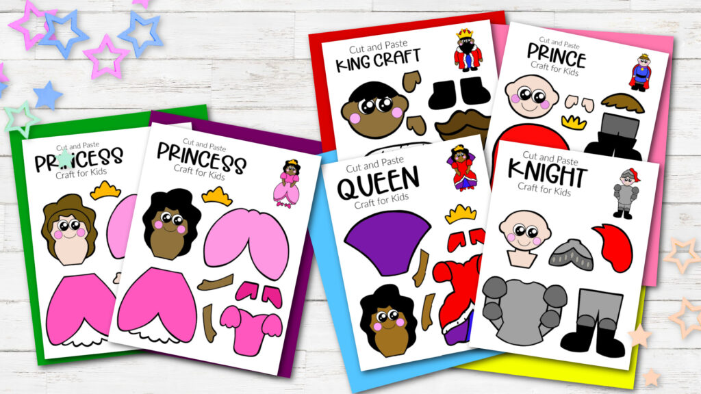 Fairytale Craft Printable Templates Bundle – Simple Mom Project