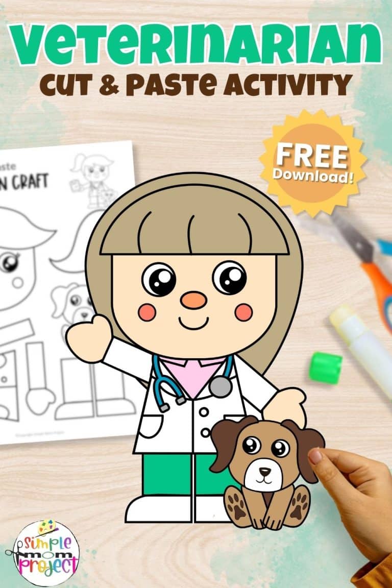 Animal Care Community Helper Craft – Free Printable Veterinarian ...