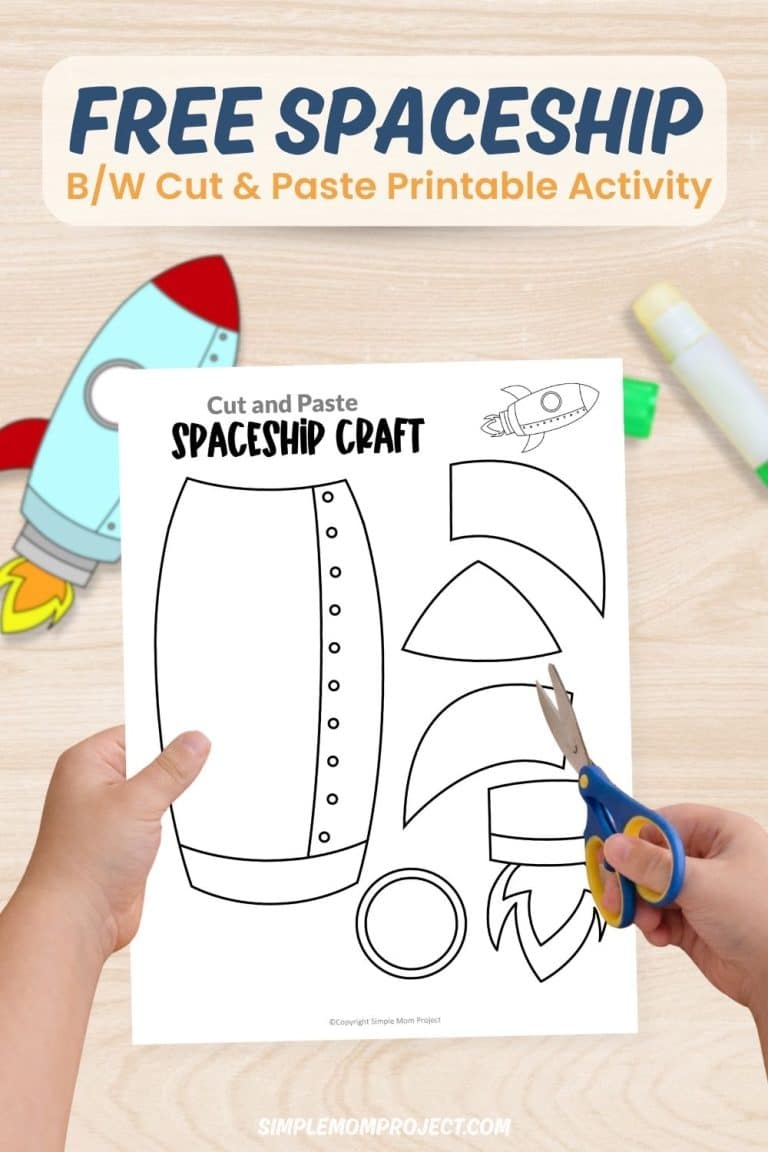 Free Astronaut Craft Template + Space Exploration Activities for Kids ...