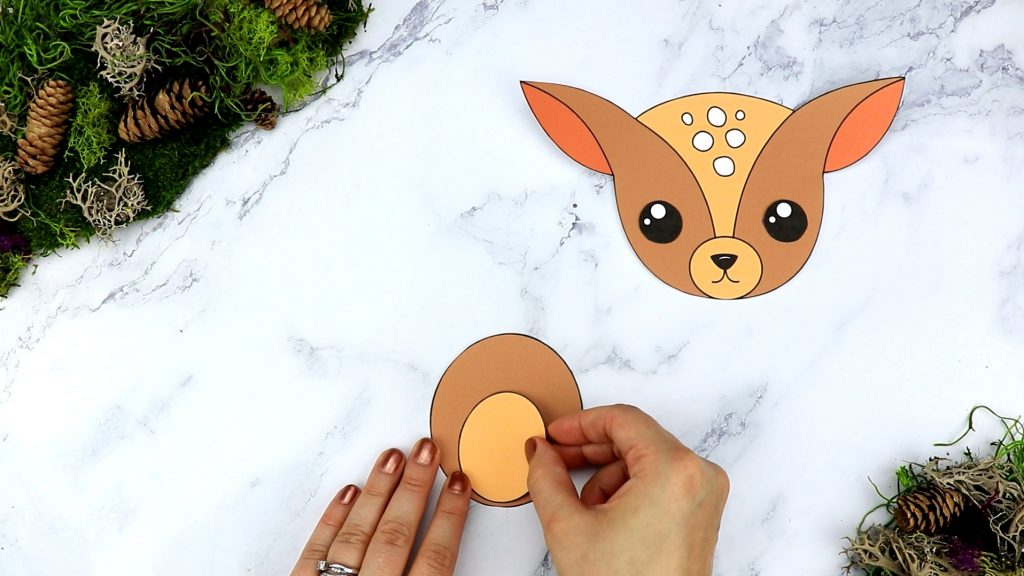 Woodland Animal Crafts for Kids | Build-a-Deer Free Printable Template