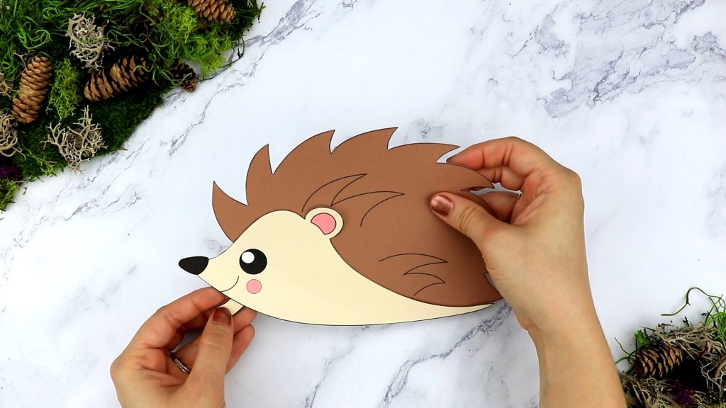 Free Printable Hedgehog Craft for Kids (Easy Cut & Paste)