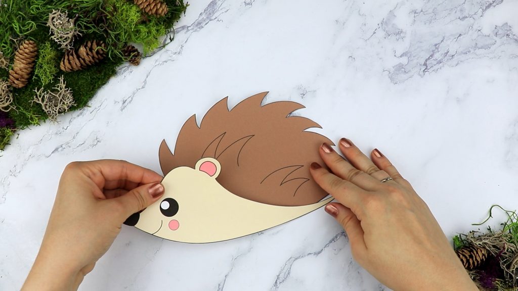 Free Printable Hedgehog Craft for Kids (Easy Cut & Paste)