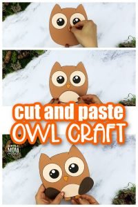 Free Printable Cut and Paste Owl Craft for Kids