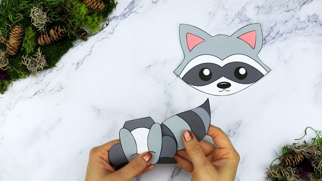 Free Printable Forest Raccoon Craft for Kids – Simple Mom Project