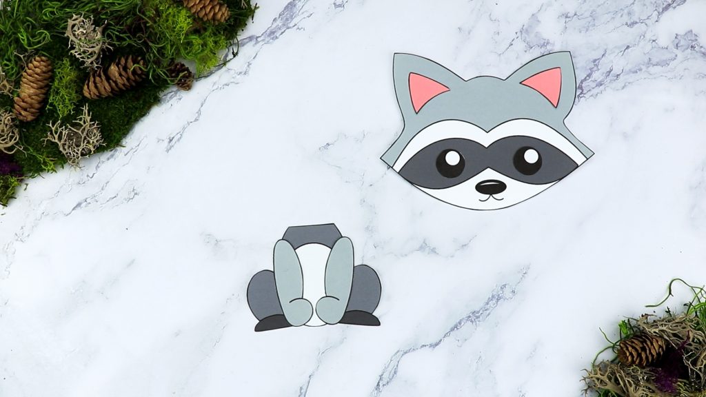 Free Printable Raccoon Craft for Kids | Woodland Animal Template ...