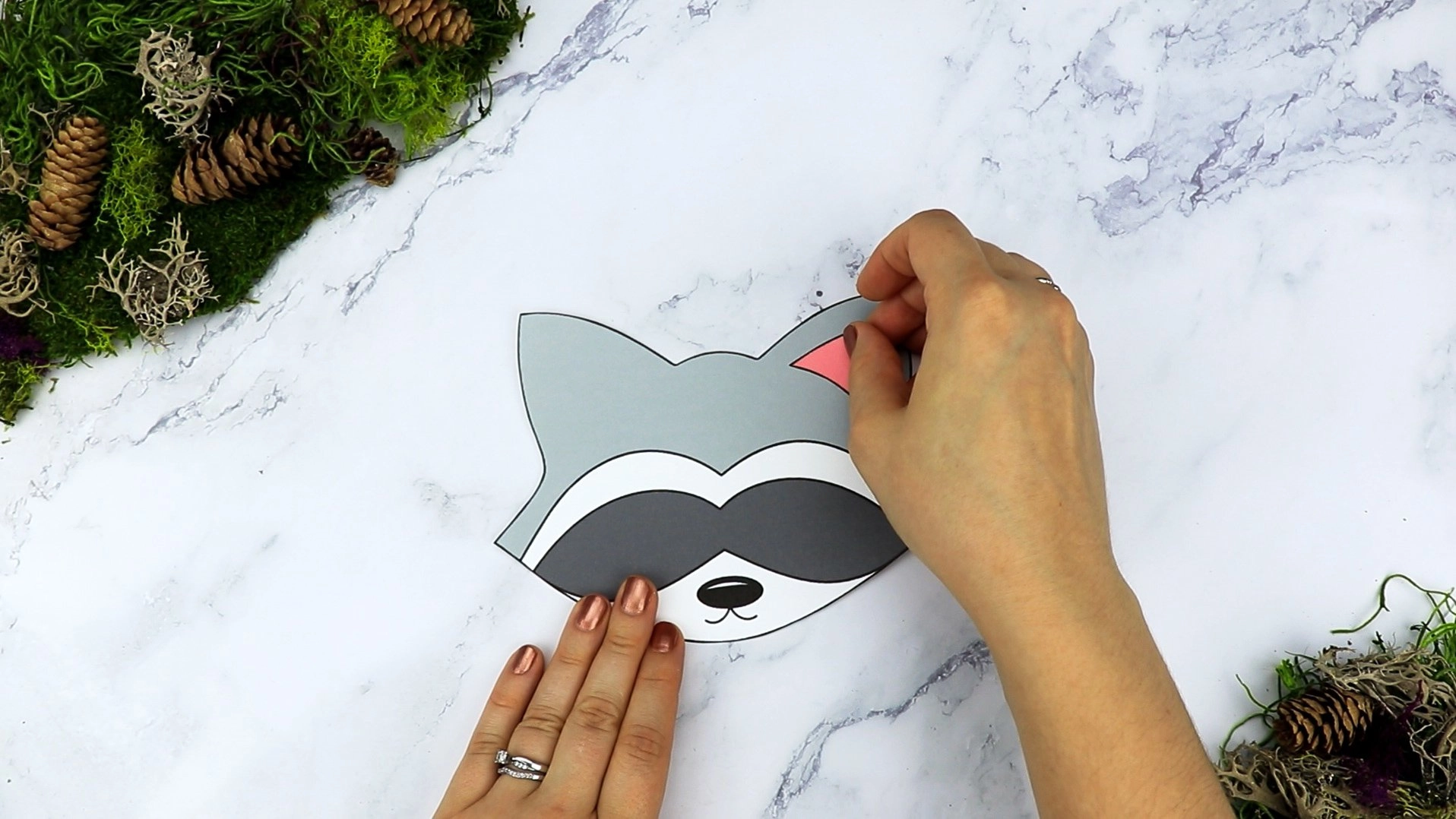 Free Printable Forest Raccoon Craft for Kids – Simple Mom Project