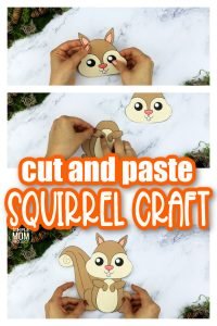 Free Printable Woodland Mouse Craft for Kids (Cut & Paste Template)