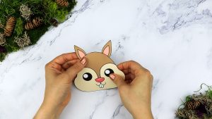 Free Printable Cut and Paste Squirrel Craft for Kids