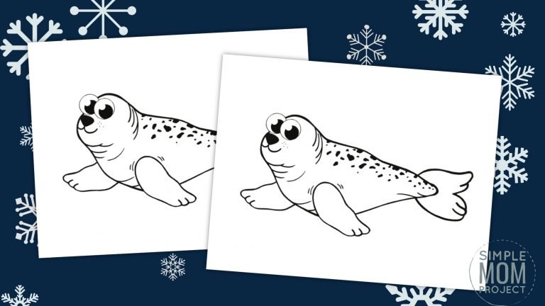 Free Printable Ringed Seal Template - Simple Mom Project