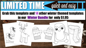 Free Printable Scarf Template - Simple Mom Project