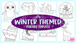 Printable Winter Templates - Simple Mom Project