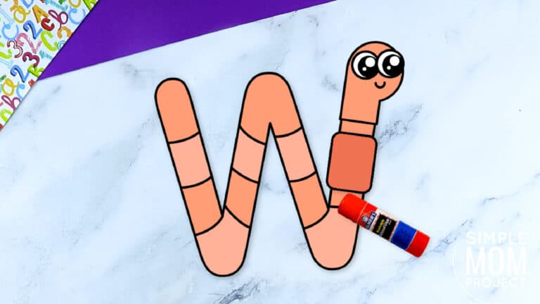 Free Printable Letter W Craft Template - Simple Mom Project
