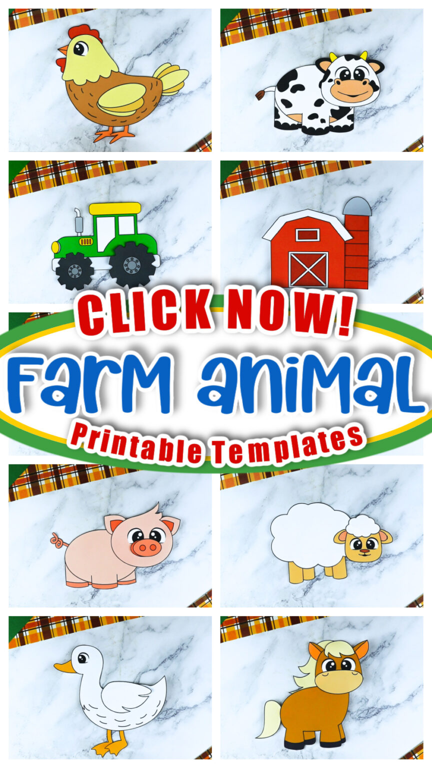 Free Printable Chicken Craft Template – Simple Mom Project