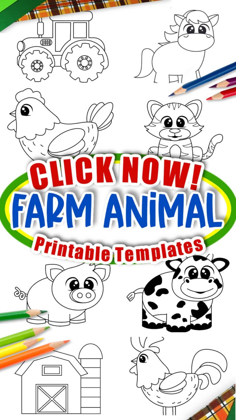 Free Printable Barn Template - Simple Mom Project